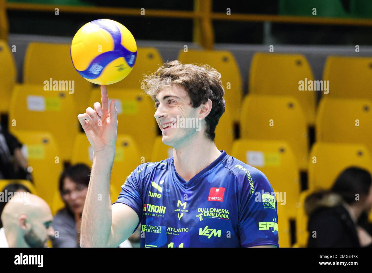 Tobias Krick during training before the match(Valsa Group Modena ...