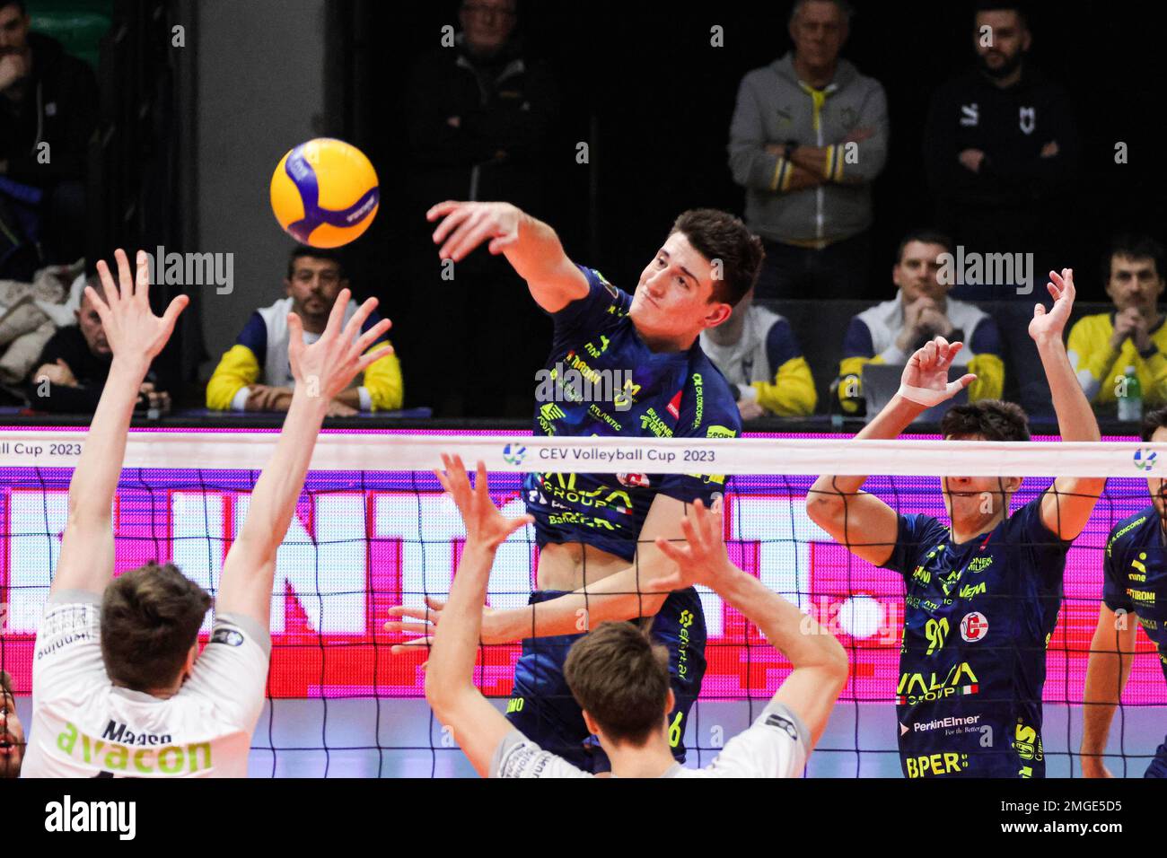 PalaPanini, Modena, Italy, January 25, 2023, Giovanni Sanguinetti ...