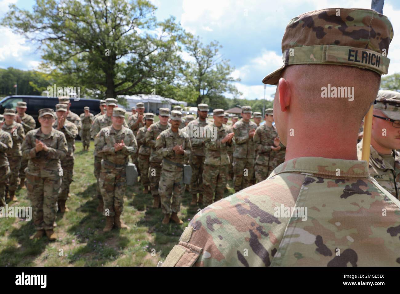 U.S. Army Sgt. 1st Class Tory Elrich, brigade operations non ...