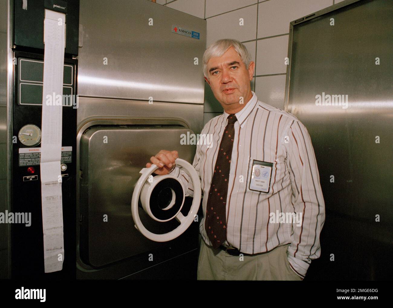 Dr. Brian Mahy, an infectious disease specialist with the Centers for ...