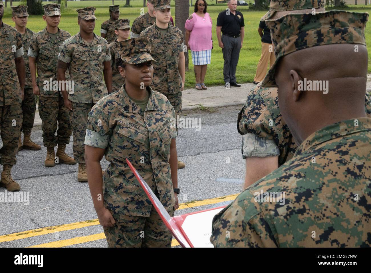 6th Marine Corps District Commanding Officer Col. Lance J. Langfeldt ...