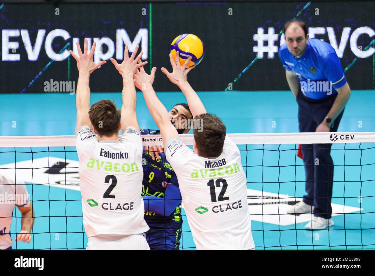 PalaPanini, Modena, Italy, January 25, 2023, Pearson Eshenko, Lukas ...