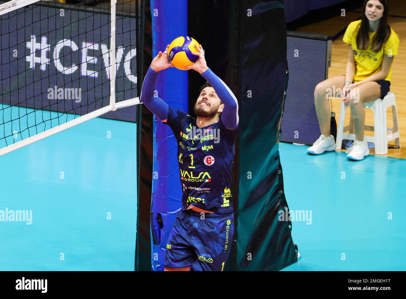 PalaPanini, Modena, Italy, January 25, 2023, Bruno Mossa De Rezende ...