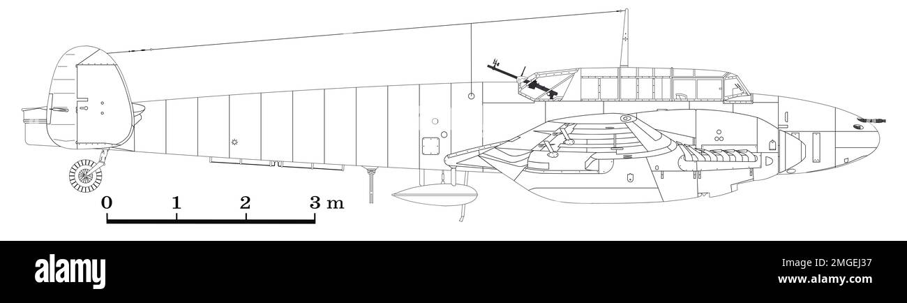 Messerschmitt Bf 110D Stock Photo - Alamy