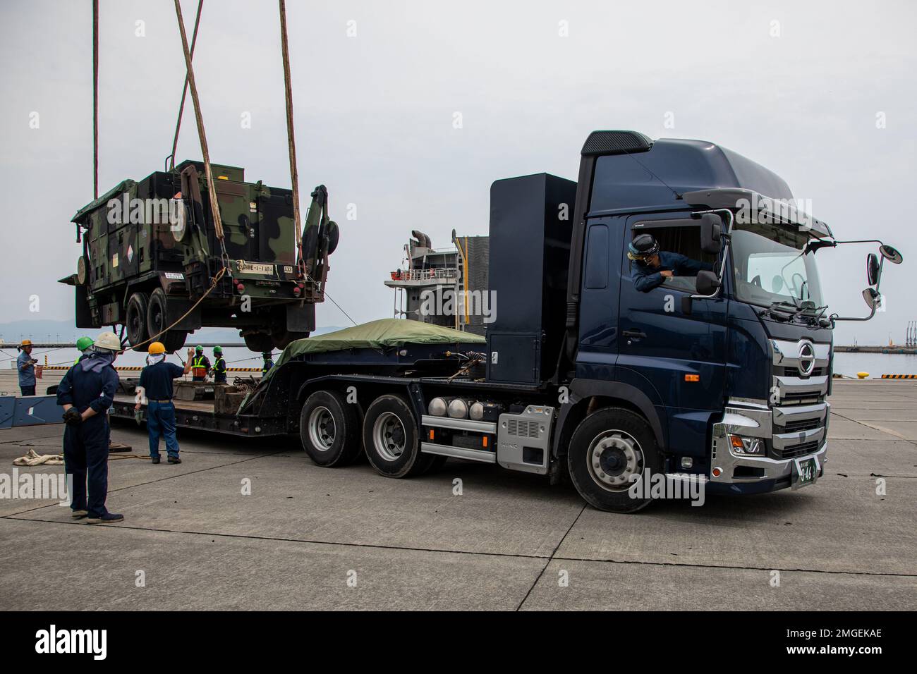 Personnel assigned to Marine Corps Air Station Iwakuni conduct ...
