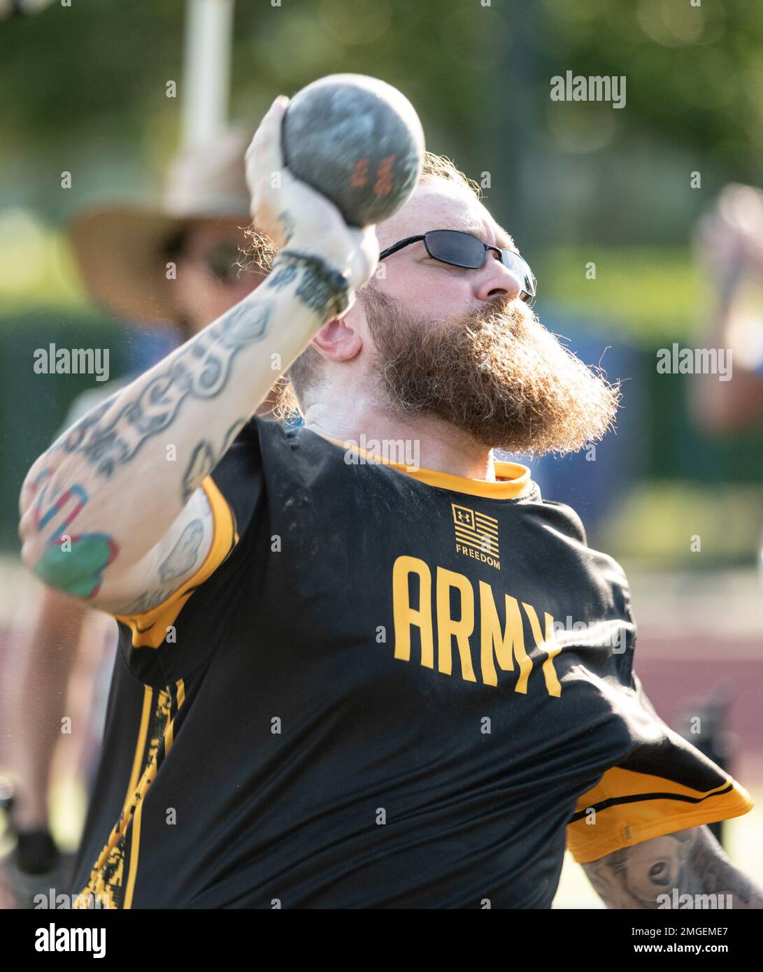 ORLANDO, Fla. (Aug. 24, 2022) Army SFC (Ret.) David Ware competes in ...