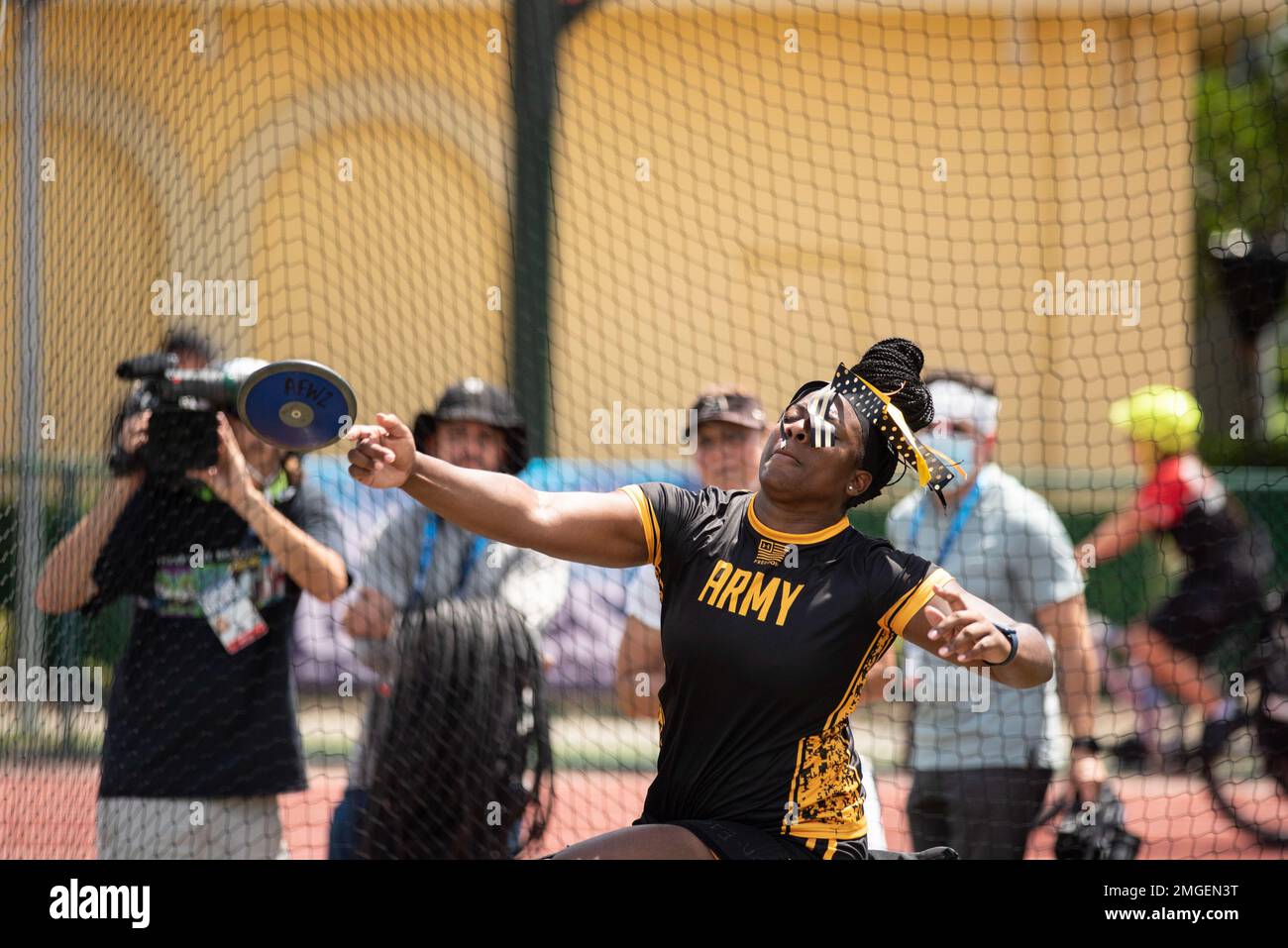 ORLANDO, Fla. (Aug. 24, 2022) Army PFC Corine Hamilton competes in ...