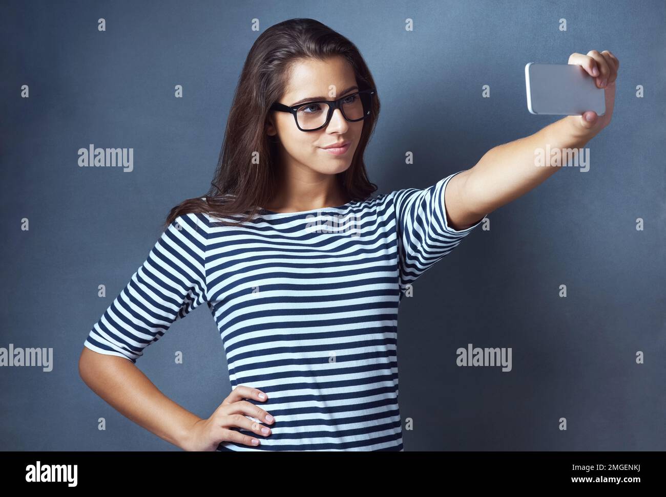 Perfection needs no filter. Studio shot of an attractive young woman ...
