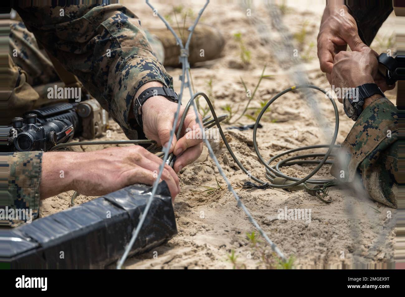 U.S. Marines with Combat Logistics Battalion (CLB) 22, Combat Logistics ...