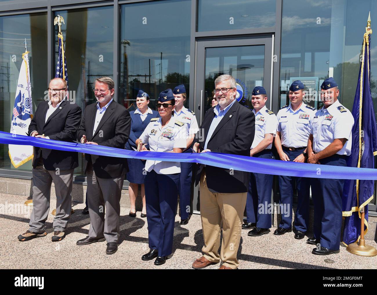 From left, Lake Superior State University President Dr. Rodney S ...