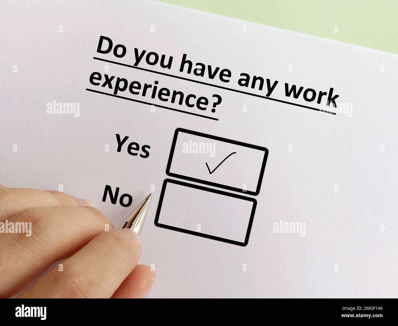 One person is answering question about food manufacturing. He has work ...