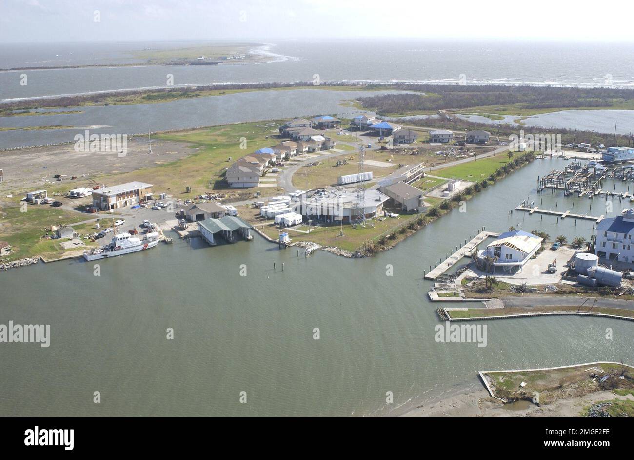 Coast Guard Structures - Station Grand Isle - 26-HK-106-32. Hurricane ...