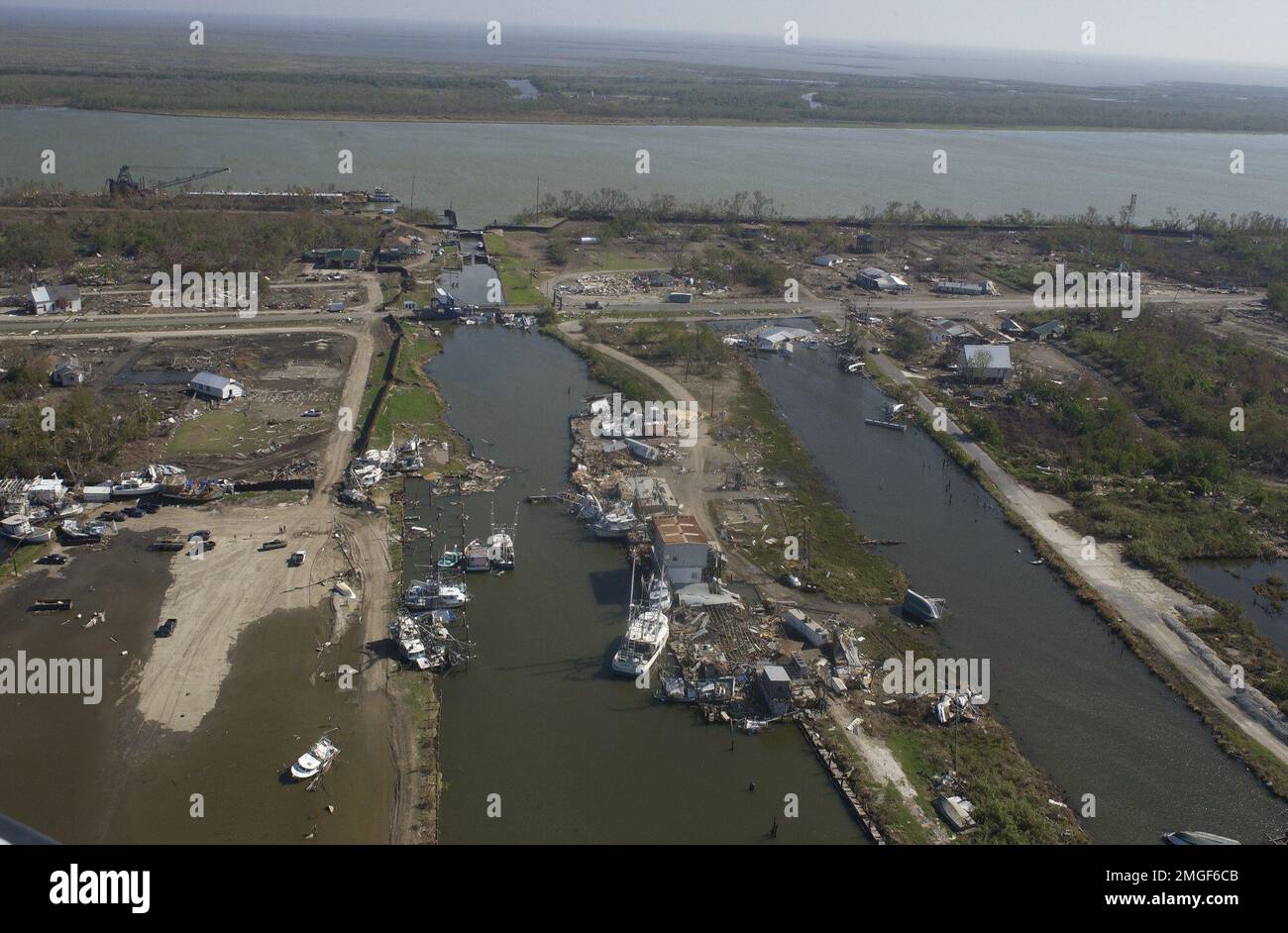 New Orleans and I-90 - 26-HK-202-36. Hurricane Katrina Stock Photo - Alamy