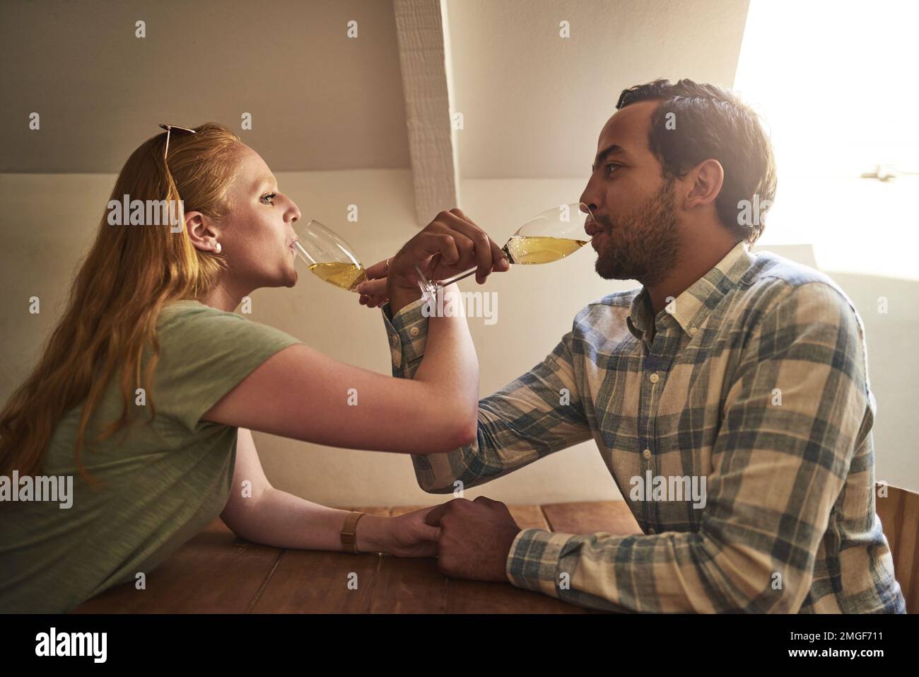 Time spent together is always fun. a young couple spending time ...