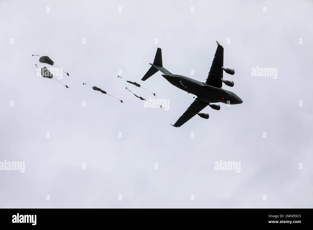 Paratroopers assigned to 2nd Brigade Combat Team (Airborne), 11th ...