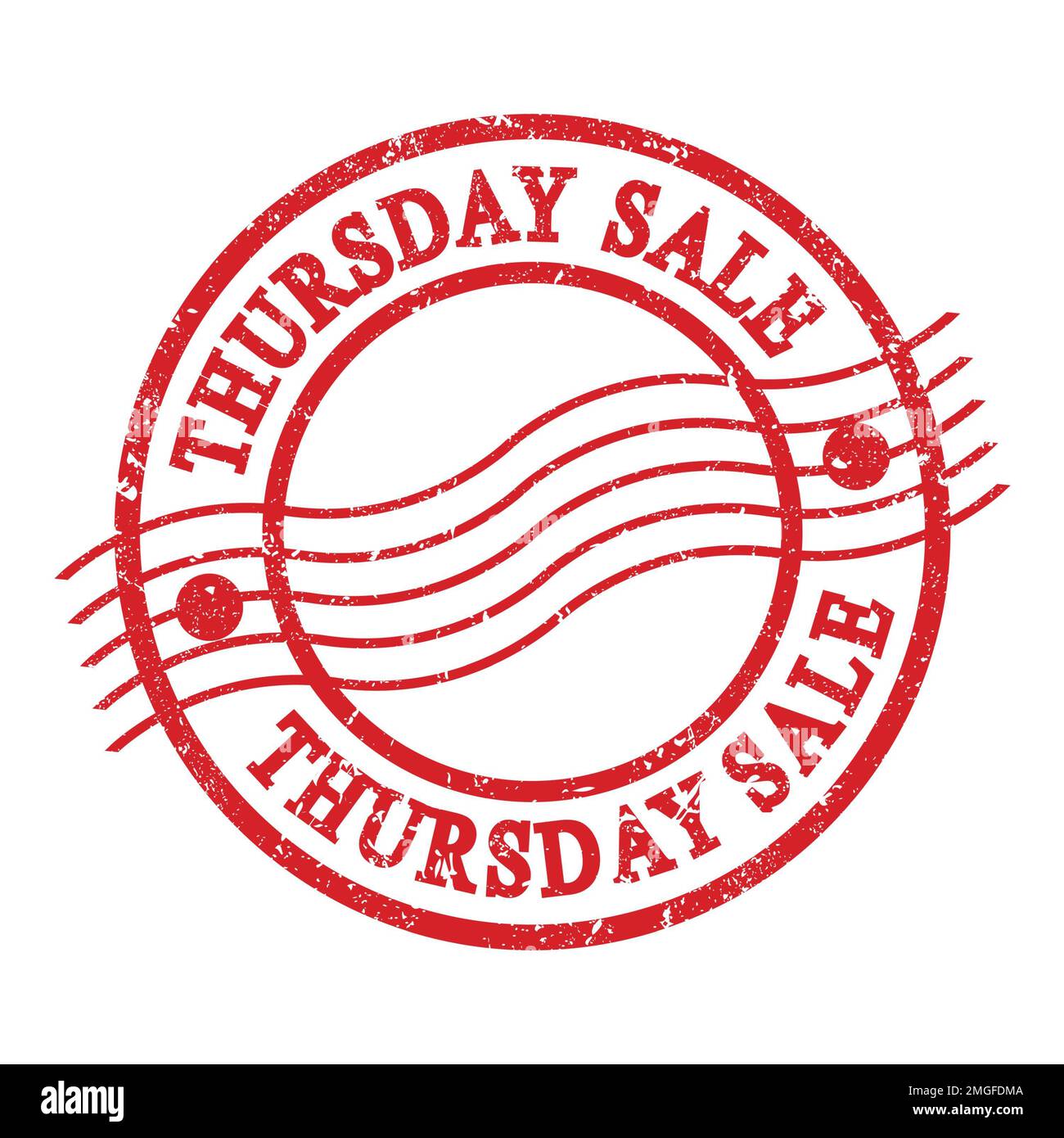 Thursday stamp hi-res stock photography and images - Alamy