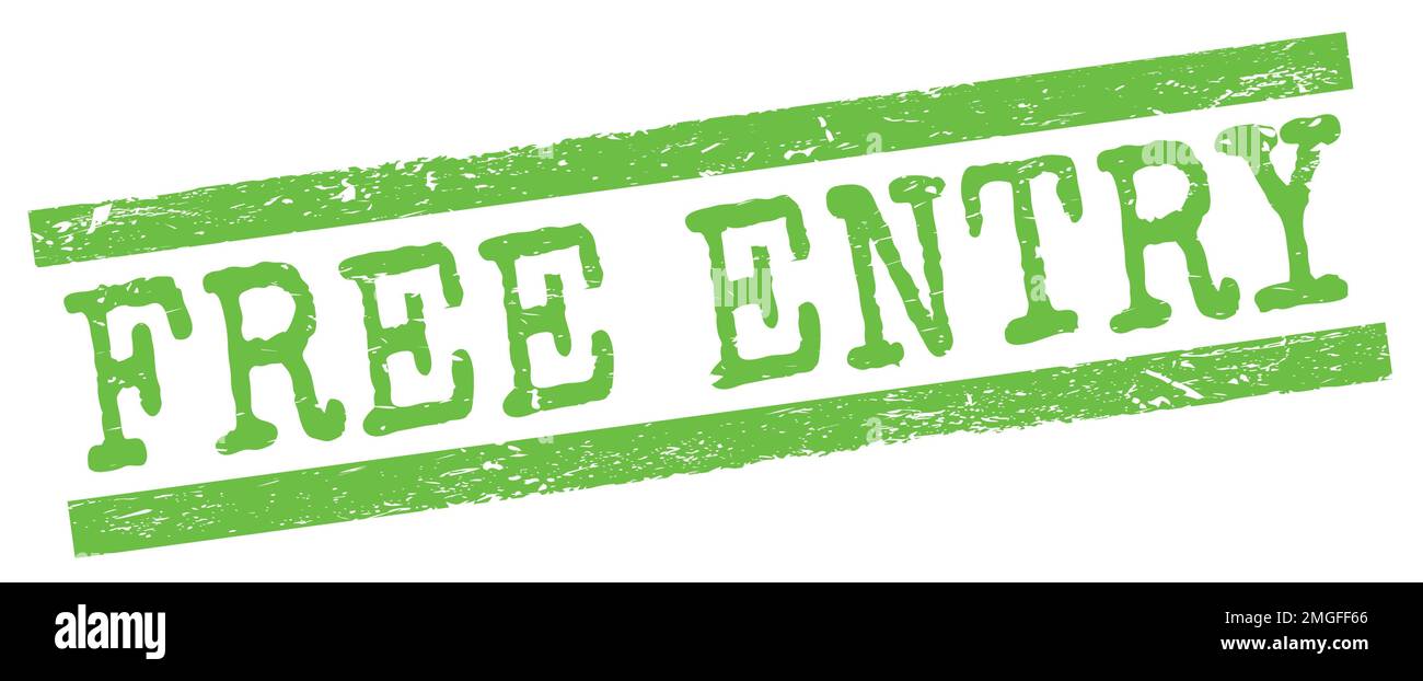 Free entry word hi-res stock photography and images - Alamy