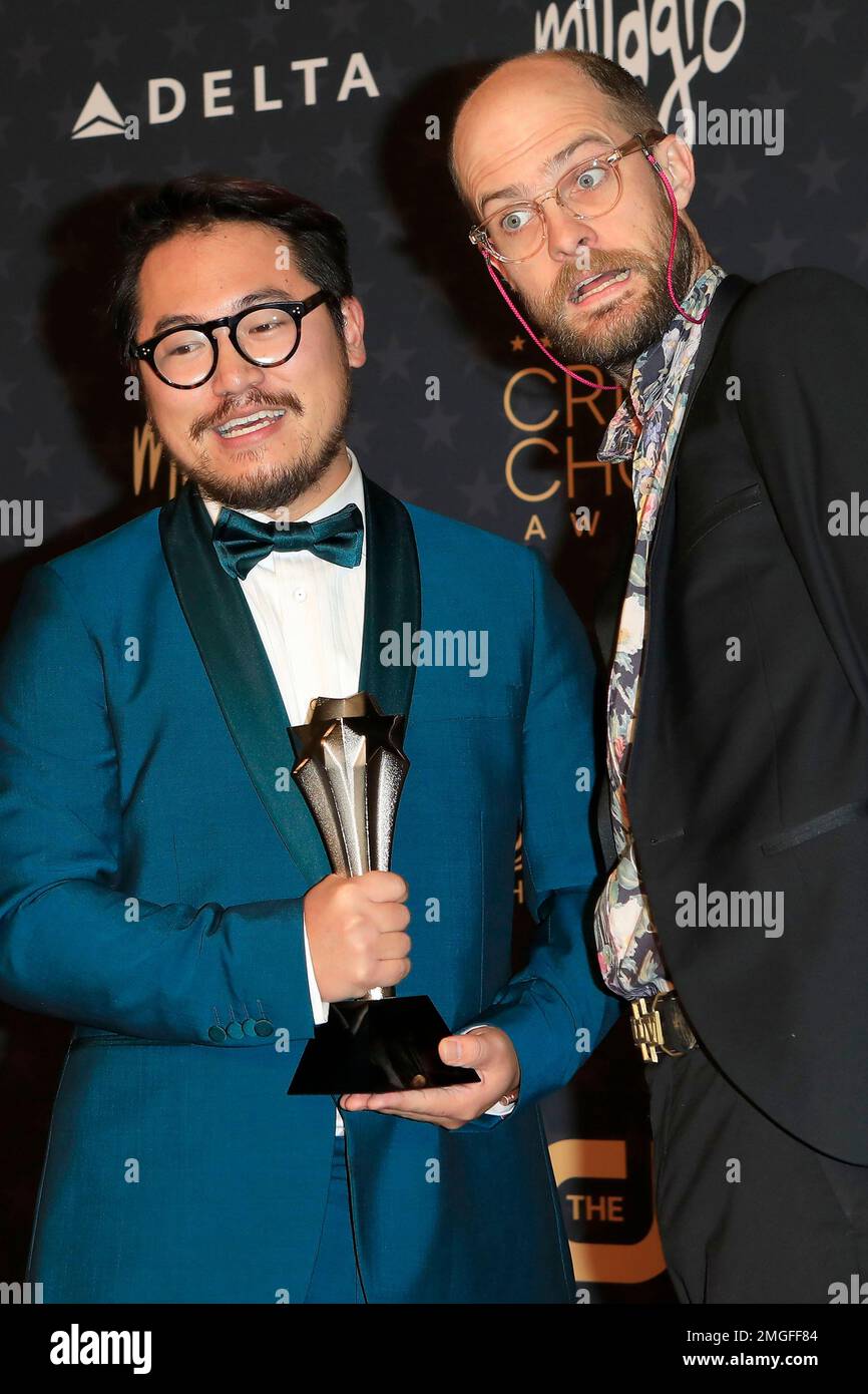 LOS ANGELES - JAN 15: Daniel Kwan, Daniel Scheinert at 2023 Critics ...