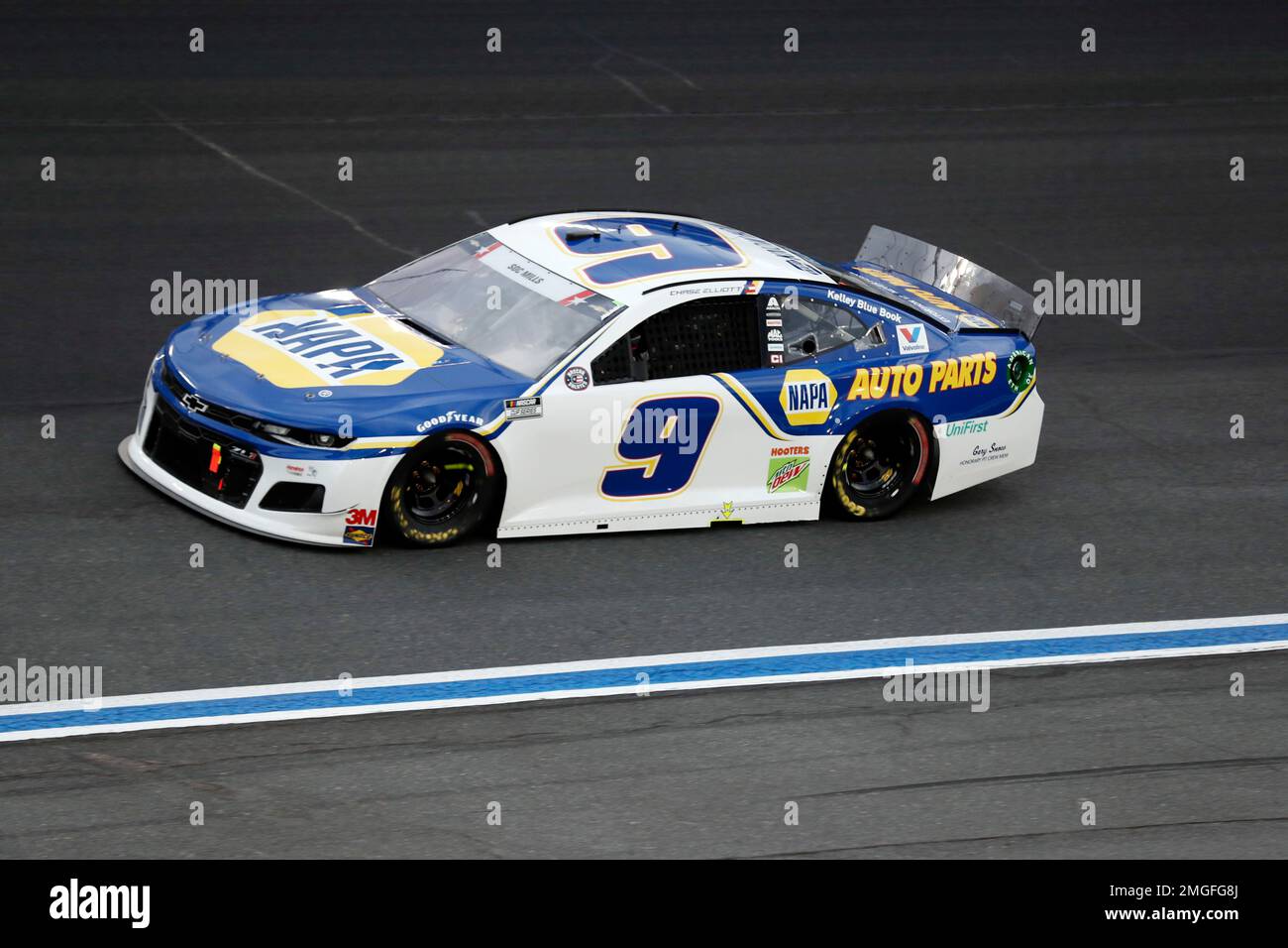 Chase Elliott drives during the NASCAR Cup Series auto race at ...