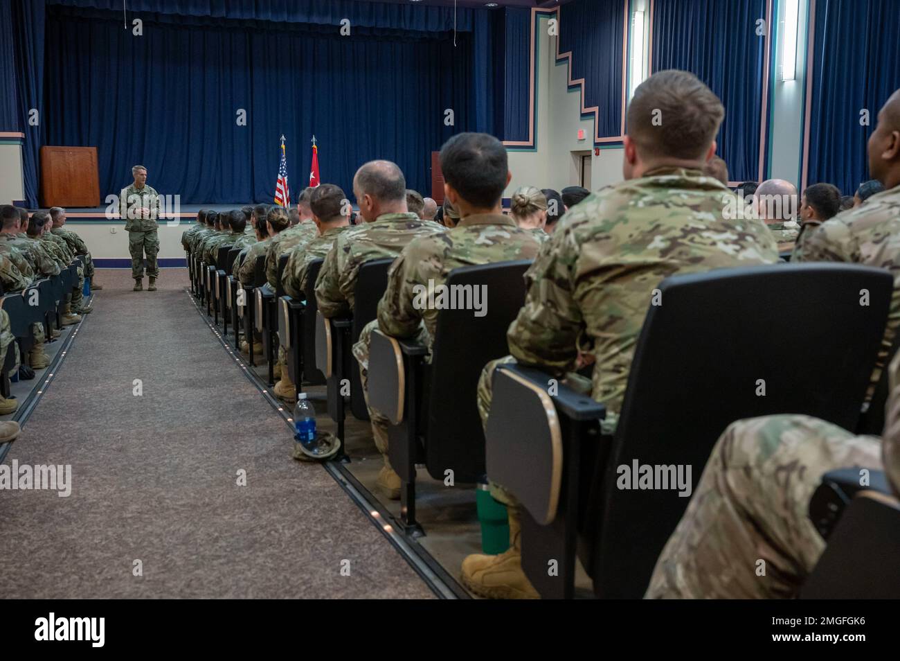 U.S. Army Gen. Richard Clarke visited Hurlburt Field and interacted ...