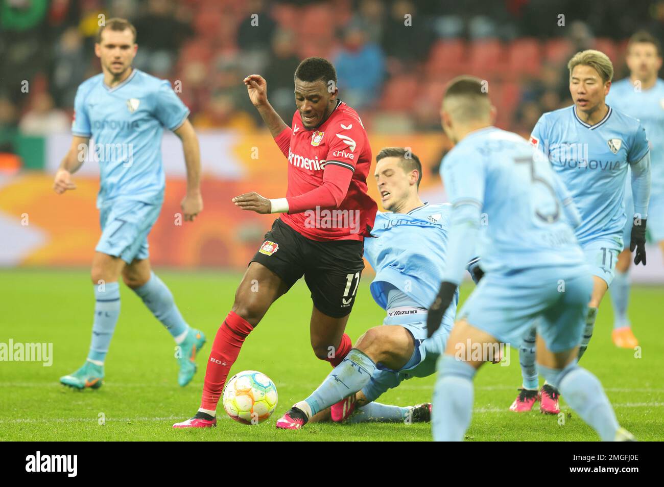 Leverkusen, Deutschland. 25th Jan, 2023. firo : 01/25/2023, football ...