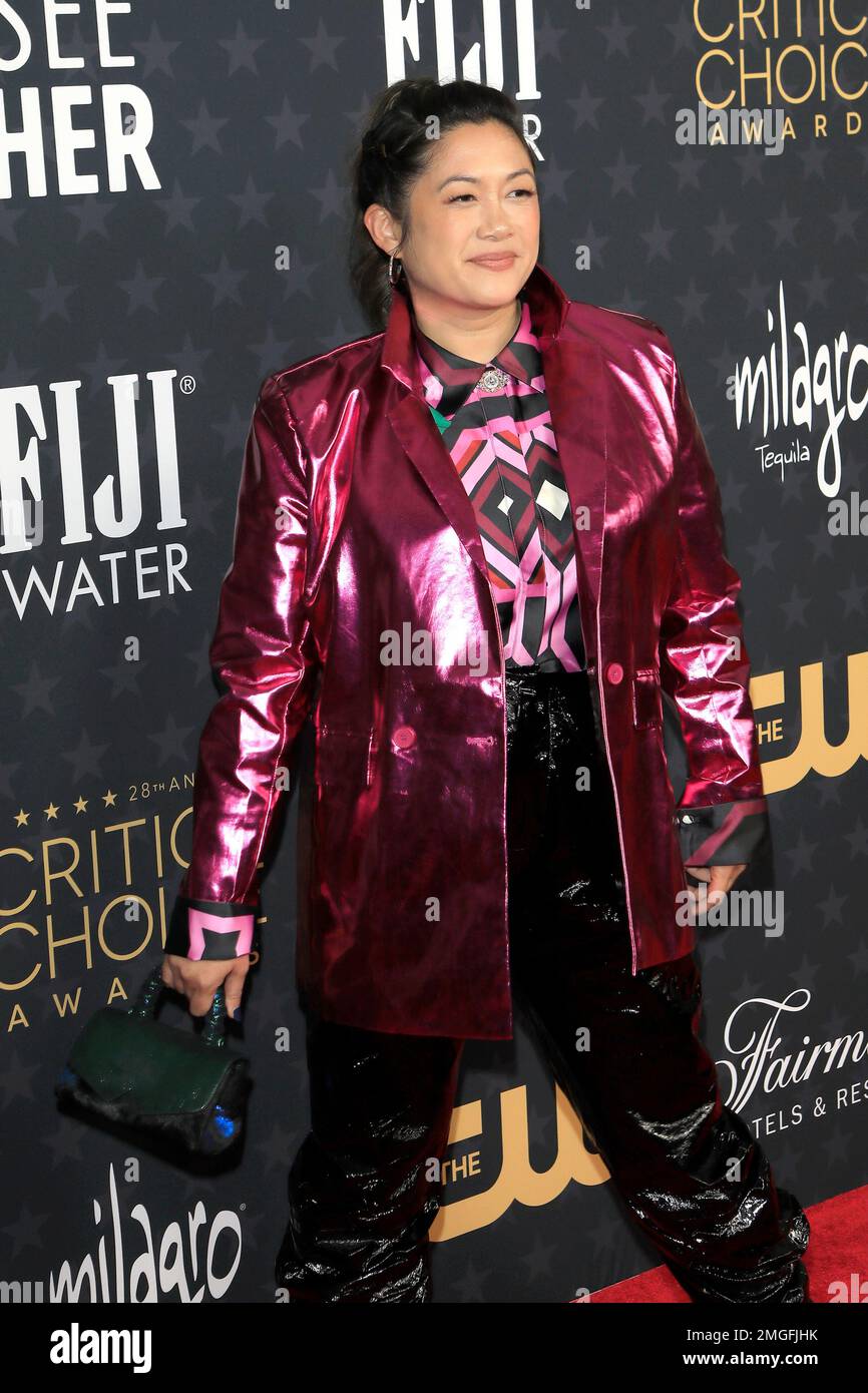 LOS ANGELES - JAN 15: Connie Lim at 2023 Critics Choice Awards ...