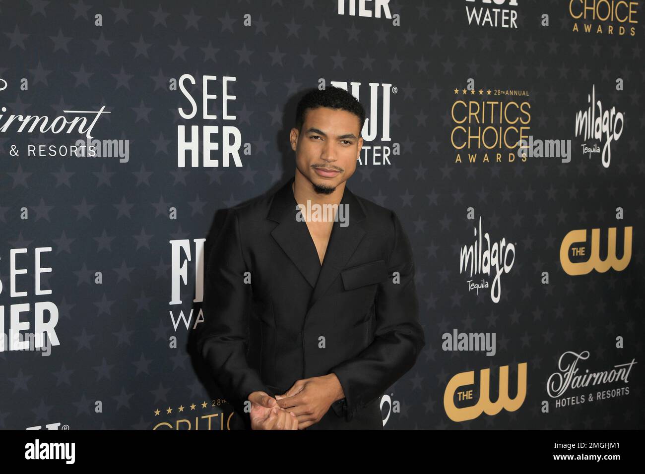 LOS ANGELES - JAN 15: Greg Tarzan Davis at 2023 Critics Choice Awards - Arrivals at the Fairmont ...