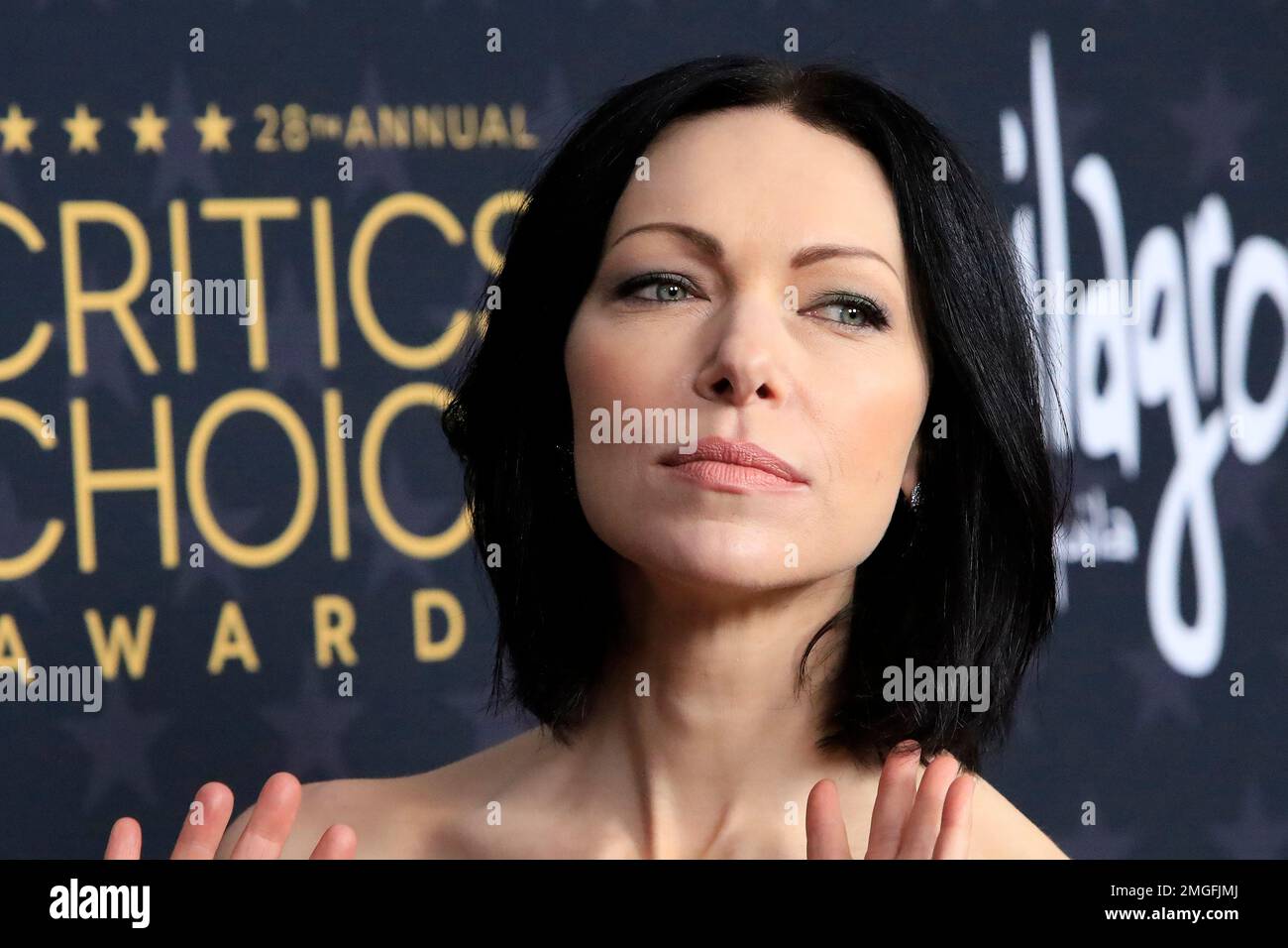 LOS ANGELES - JAN 15: Laura Prepon at 2023 Critics Choice Awards ...