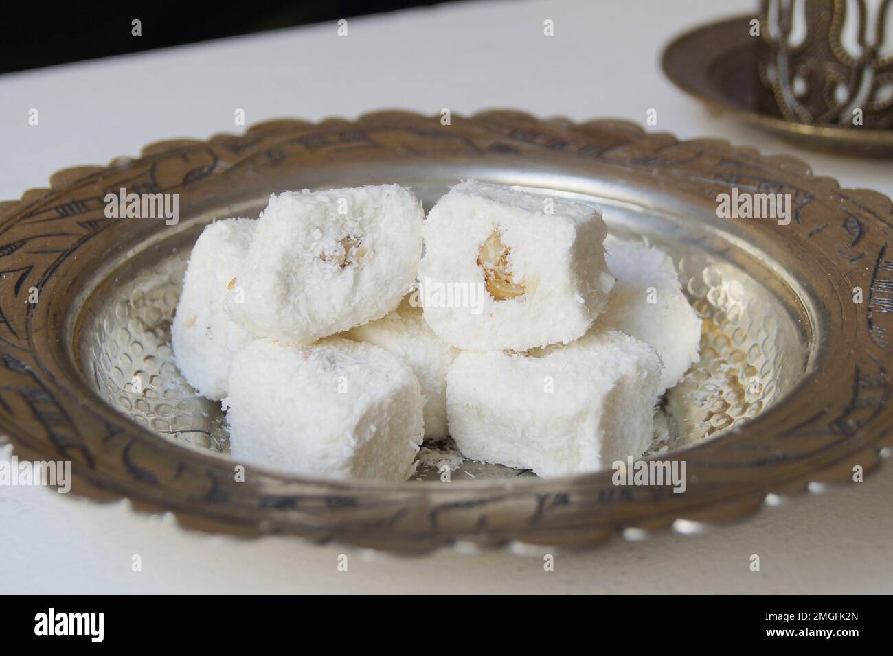 Turkish delight or lokum is a traditional gelatinous sweet, of the soft ...
