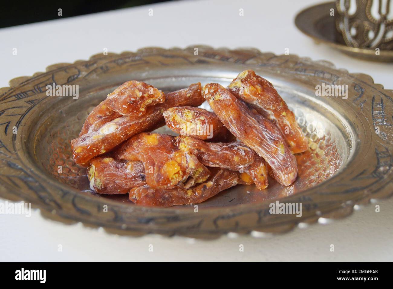 Turkish delight or lokum is a traditional gelatinous sweet, of the soft ...