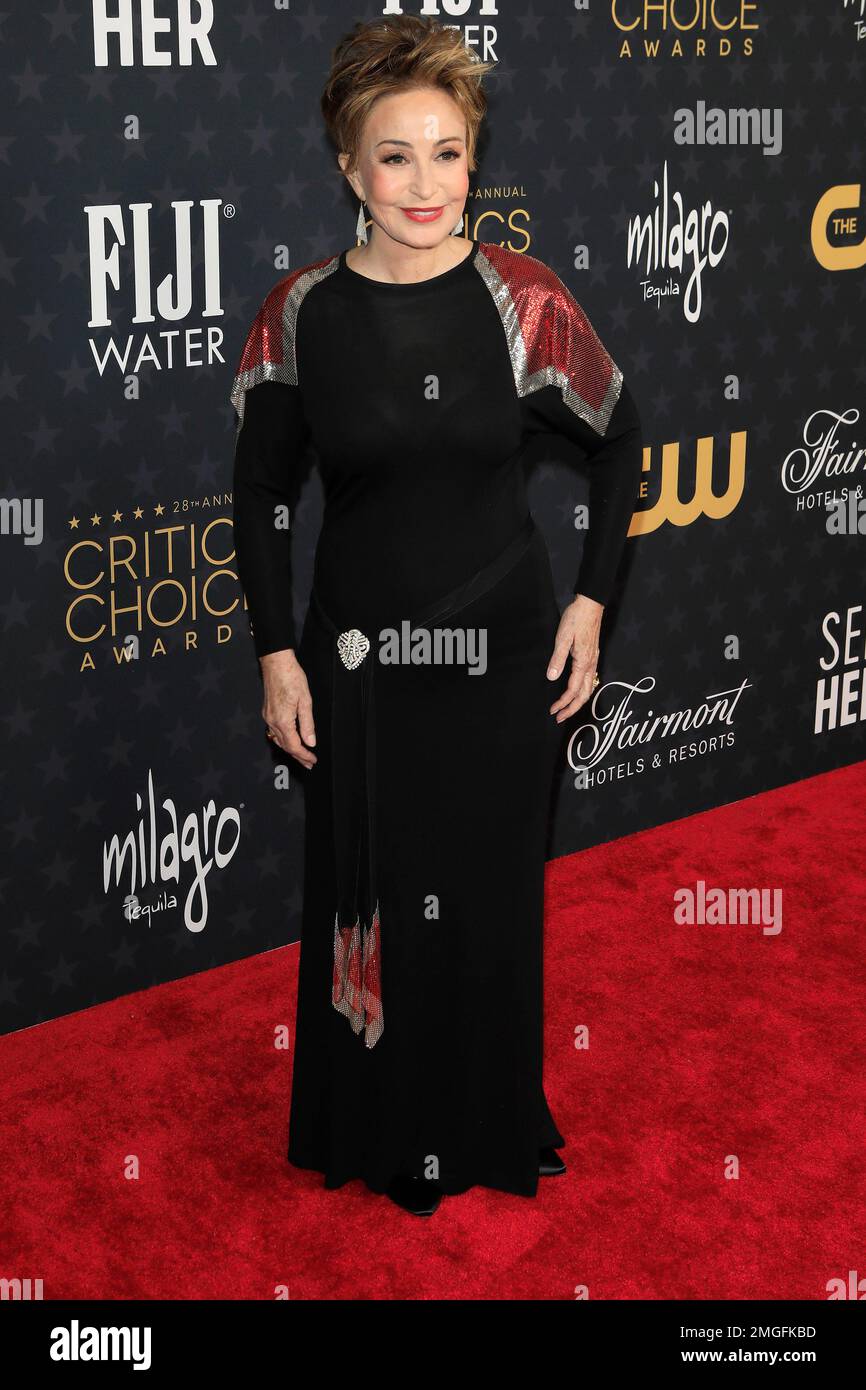 LOS ANGELES - JAN 15: Annie Potts at 2023 Critics Choice Awards ...