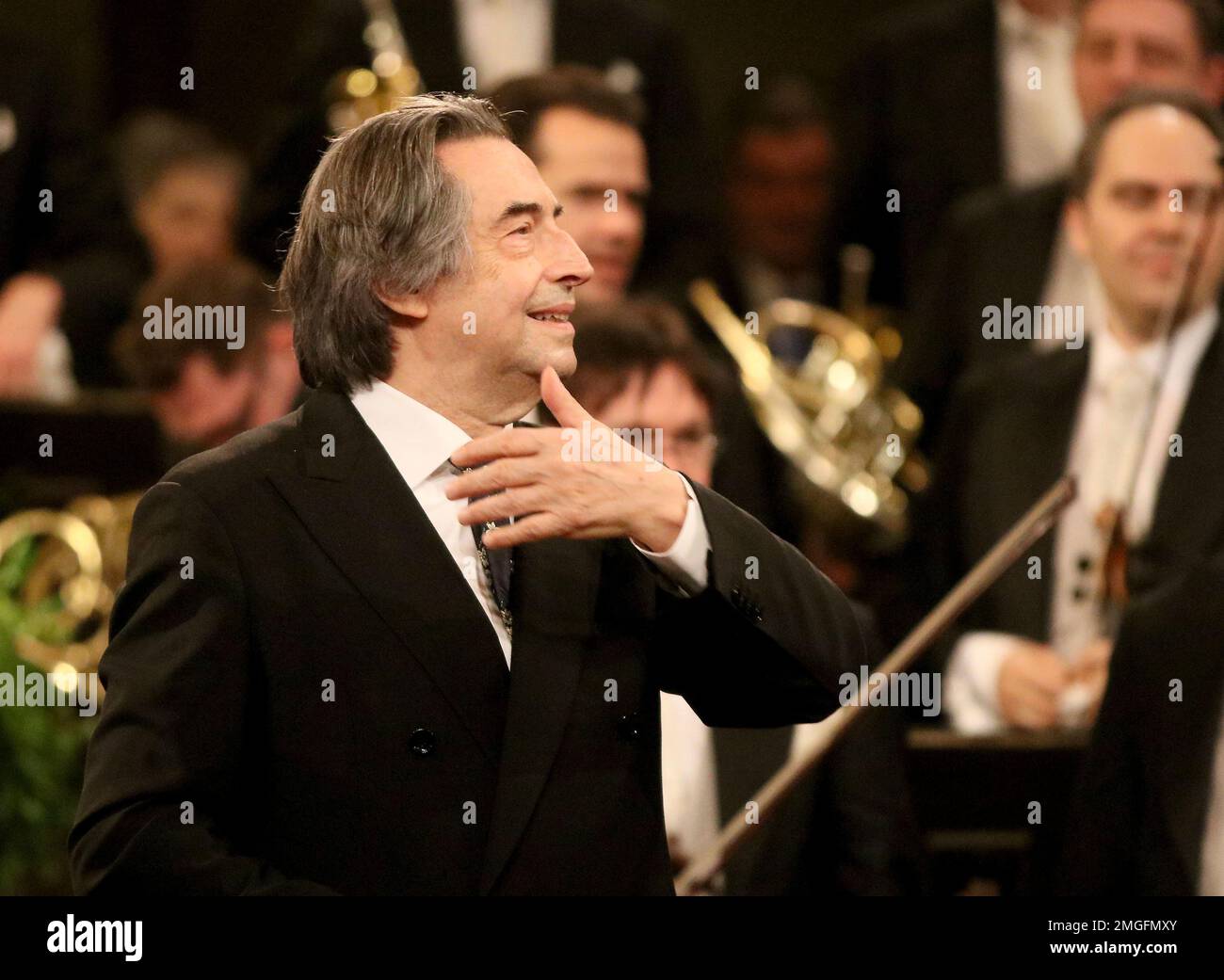 FILE - In this Jan. 1, 2018 file photo, Italian Maestro Riccardo Muti ...