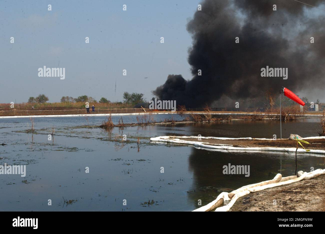 In-Situ Burn Chevron Pipeline - Empire, Louisiana - 26-HK-159-64 ...