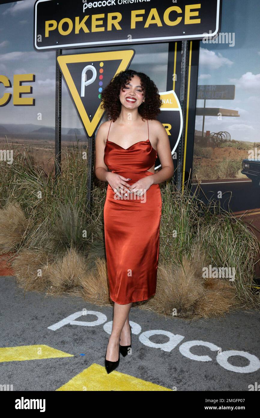 LOS ANGELES - JAN 17: Jasmine Aiyana Garvin at Poker Face Series ...