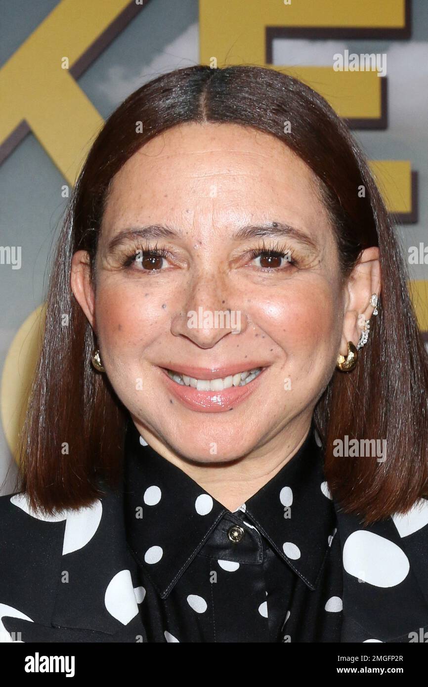 LOS ANGELES - JAN 17: Maya Rudolph at Poker Face Series Premiere at the ...