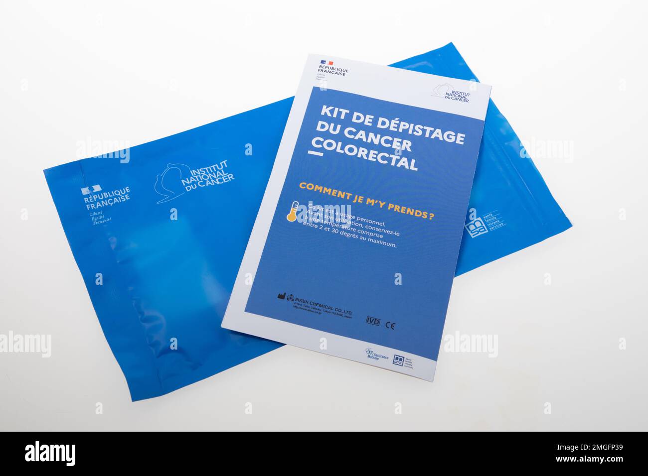 Bordeaux , Aquitaine France - 01 18 2023 : Autonomous home test kit for ...