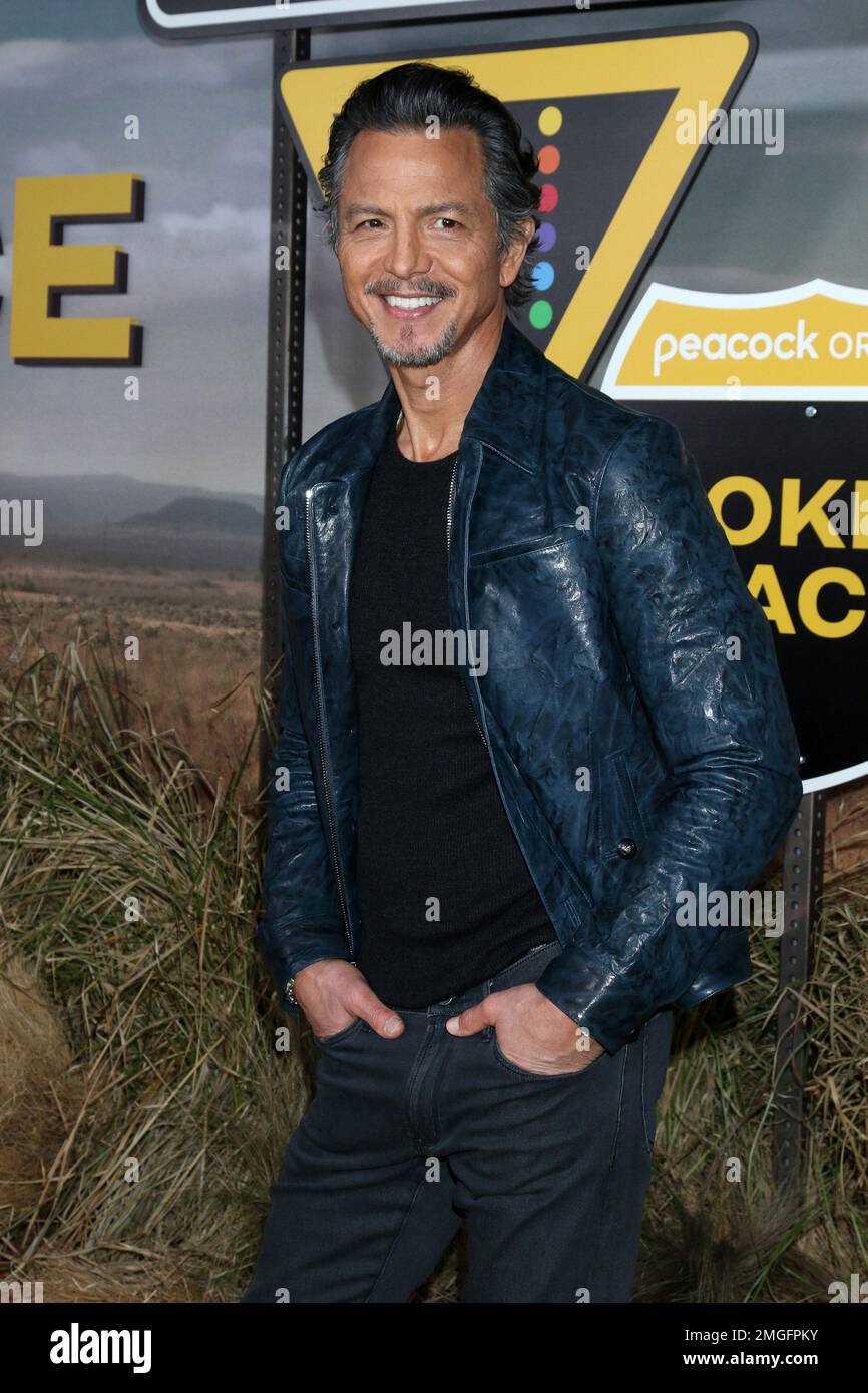 LOS ANGELES - JAN 17: Benjamin Bratt at Poker Face Series Premiere at ...