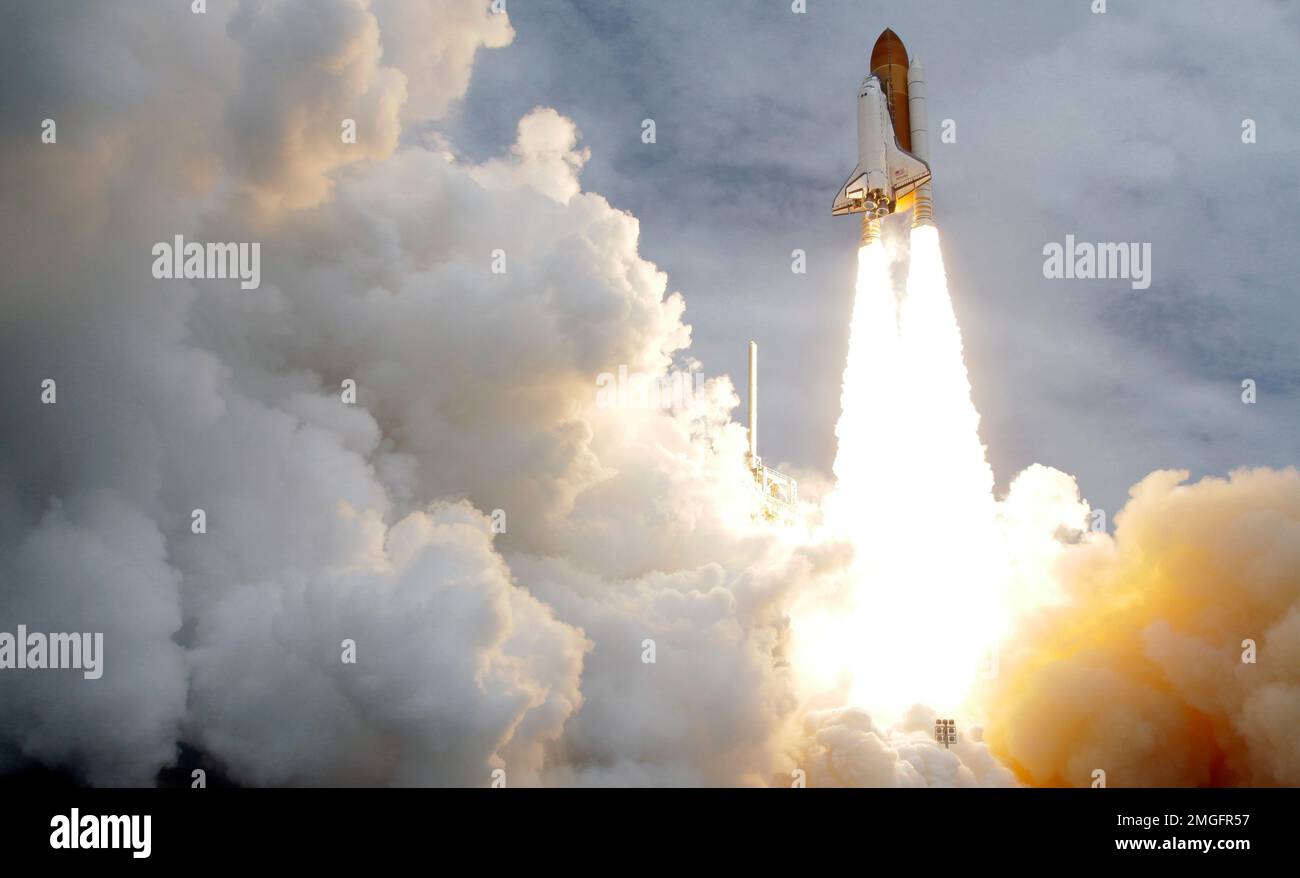 FILE - In this Friday, July 8, 2011 file photo, the space shuttle ...