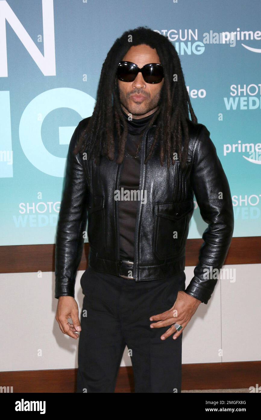 LOS ANGELES - JAN 18: Lenny Kravitz at Shotgun Wedding Premiere at the ...