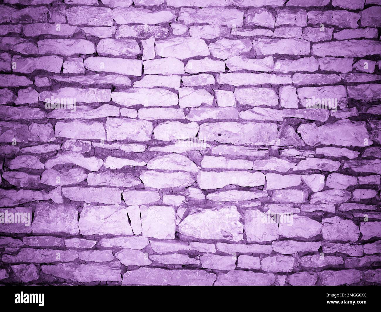 Wall stone purple brick home brickwork violet background breeze blocks ...
