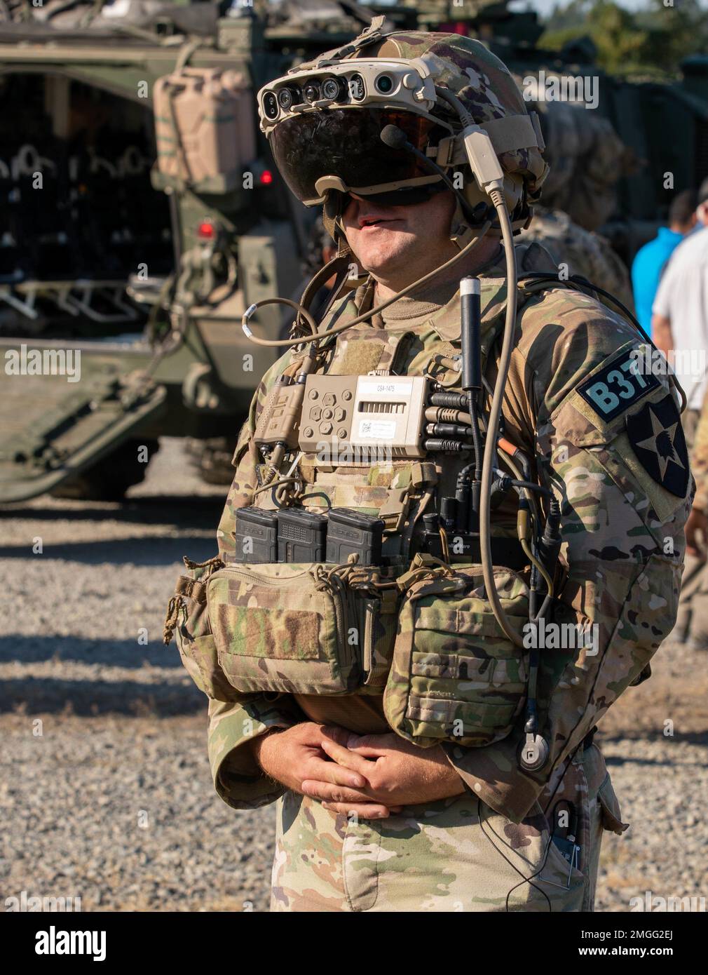 Sgt. 1st Class Kyle Williams, platoon leader for 3rd Platoon ...