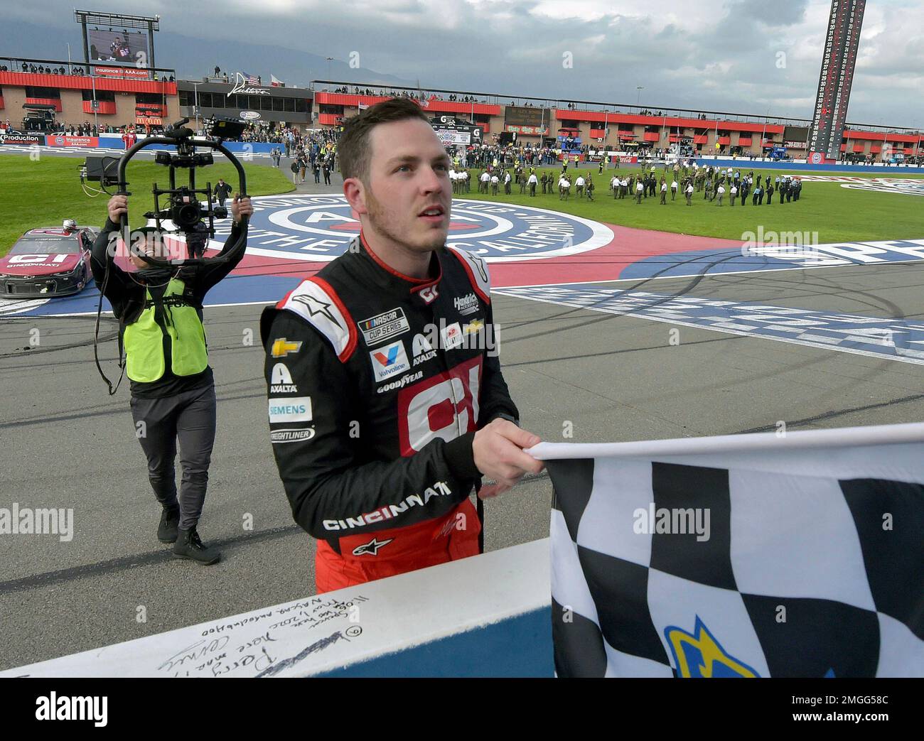 FILE - In this March 1, 2020 file photo, Alex Bowman accepts the ...