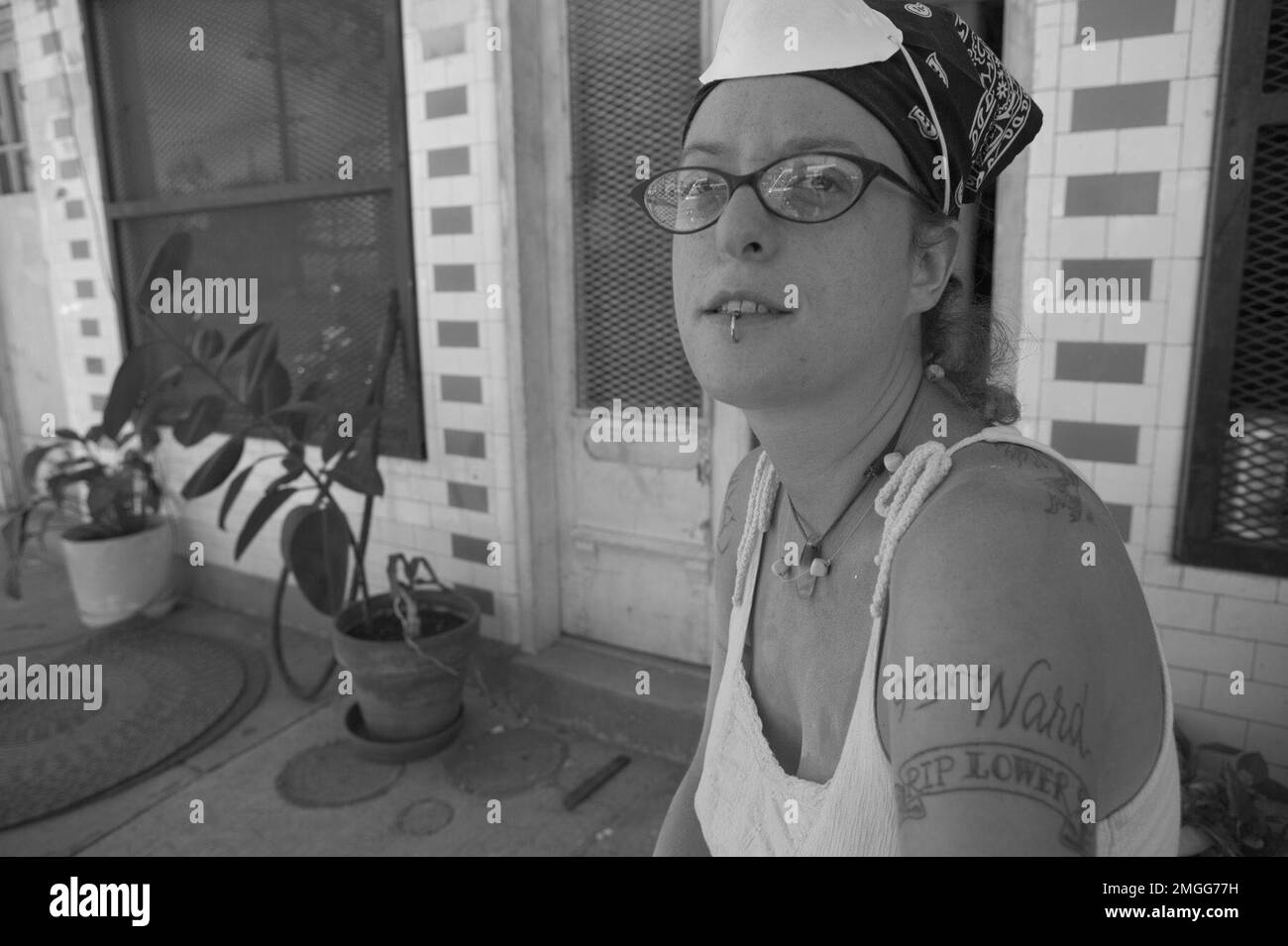 Aftermath - People Return Home - 26-HK-43-48. Hurricane Katrina Stock ...