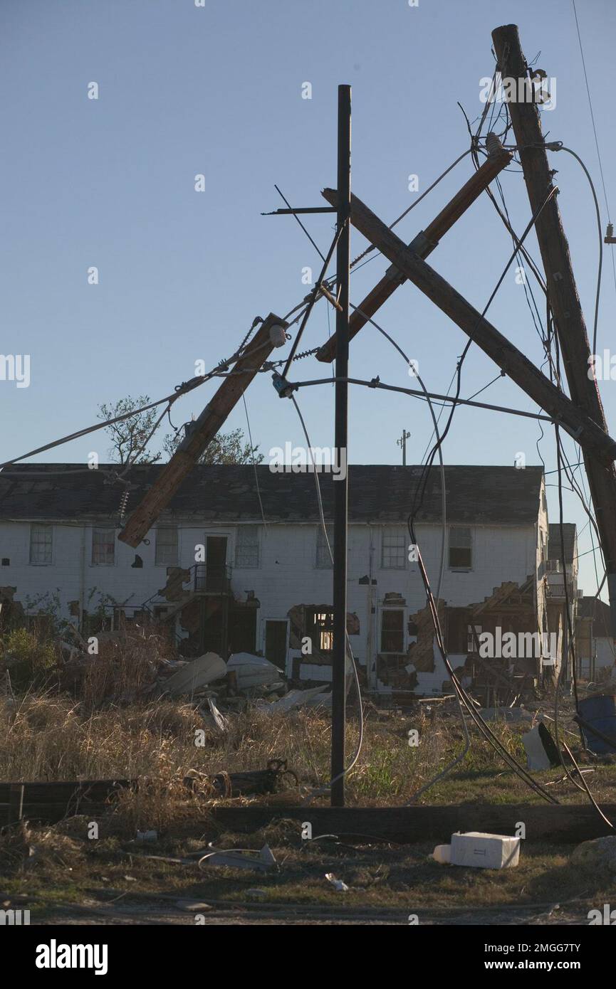 Aftermath - Parishes - 26-HK-42-59. Plaquemines Damage--heavily damaged ...