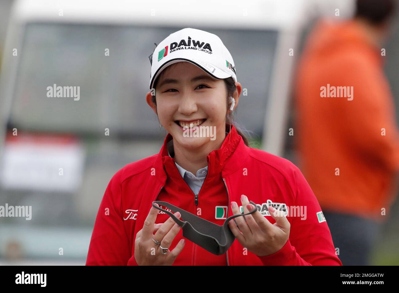 Bae Seon-woo of South Korea arrives on the 10th hole during the first ...