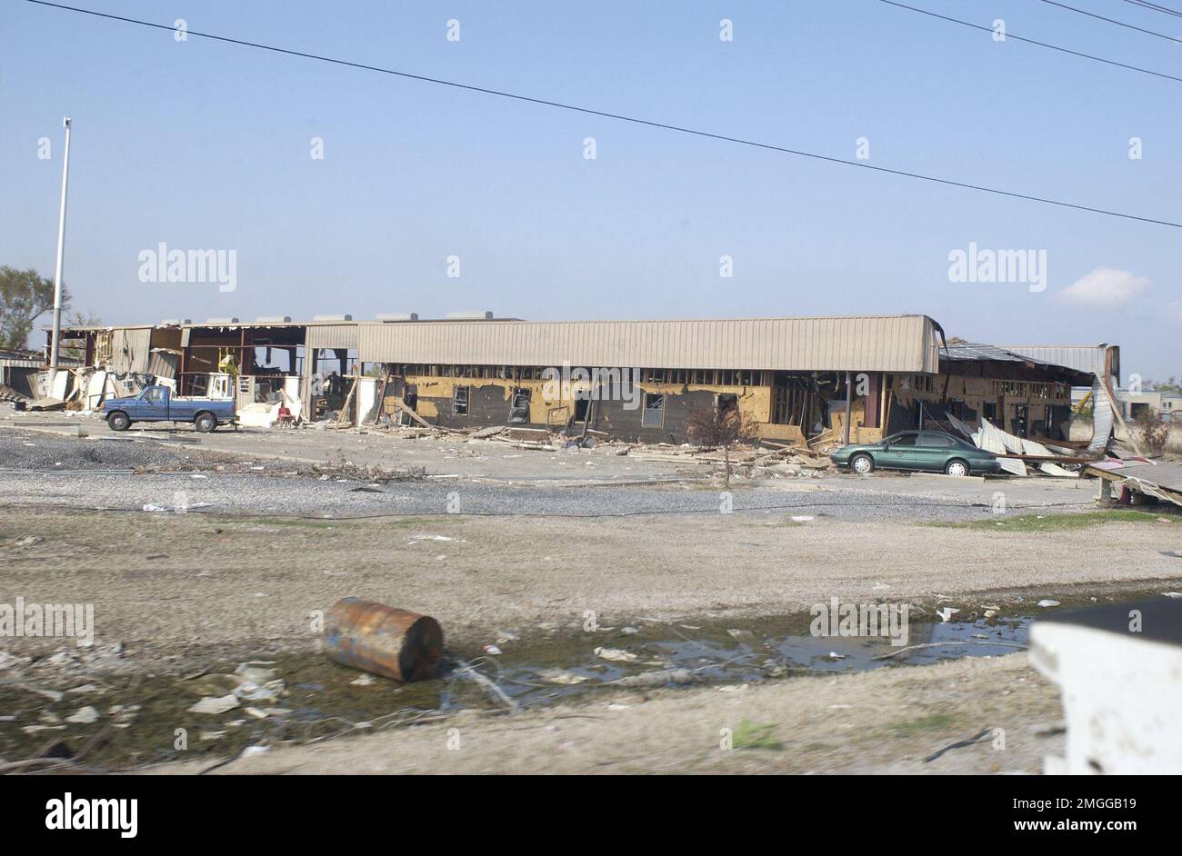 Highway 23 - 26-HK-150-11. Hurricane Katrina Stock Photo - Alamy
