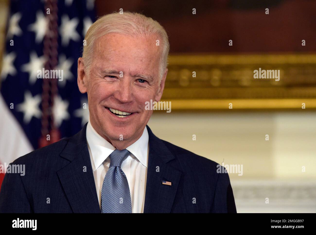 FILE - In this Jan. 12, 2017, file photo Vice President Joe Biden ...