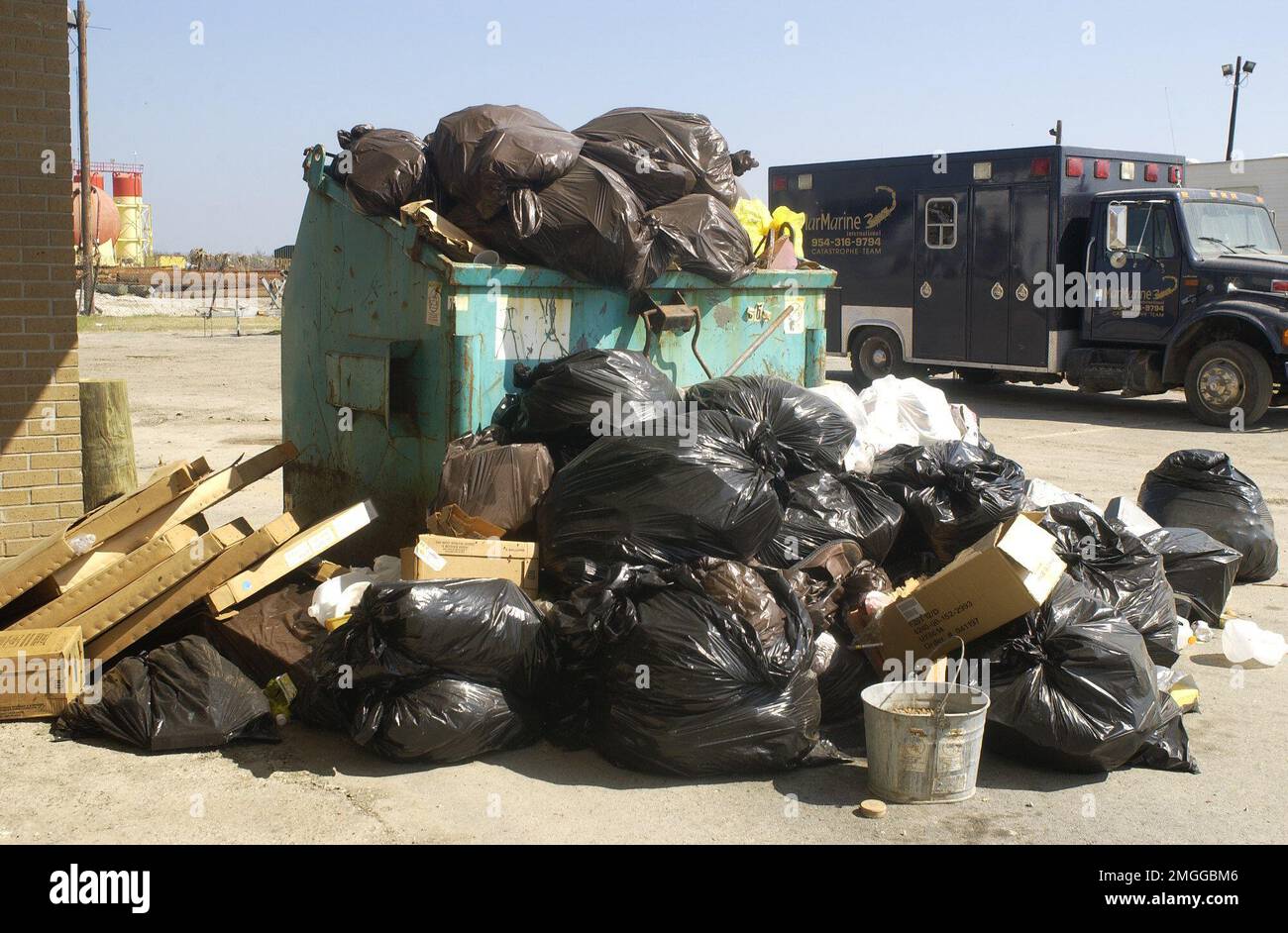Coast Guard Station - Venice, Louisiana - 26-HK-347-55. Hurricane ...