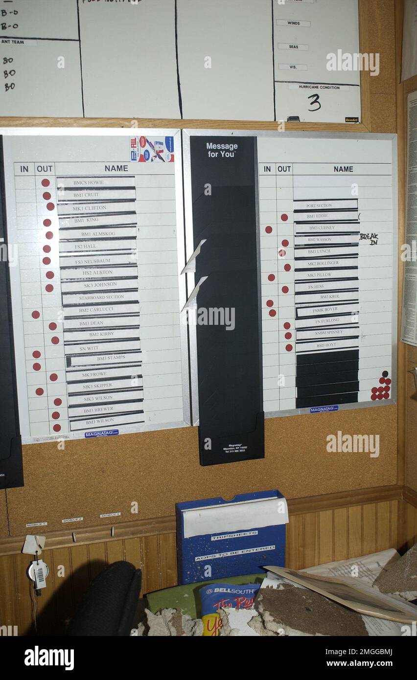 Coast Guard Station - Venice, Louisiana - 26-HK-347-12. Hurricane ...