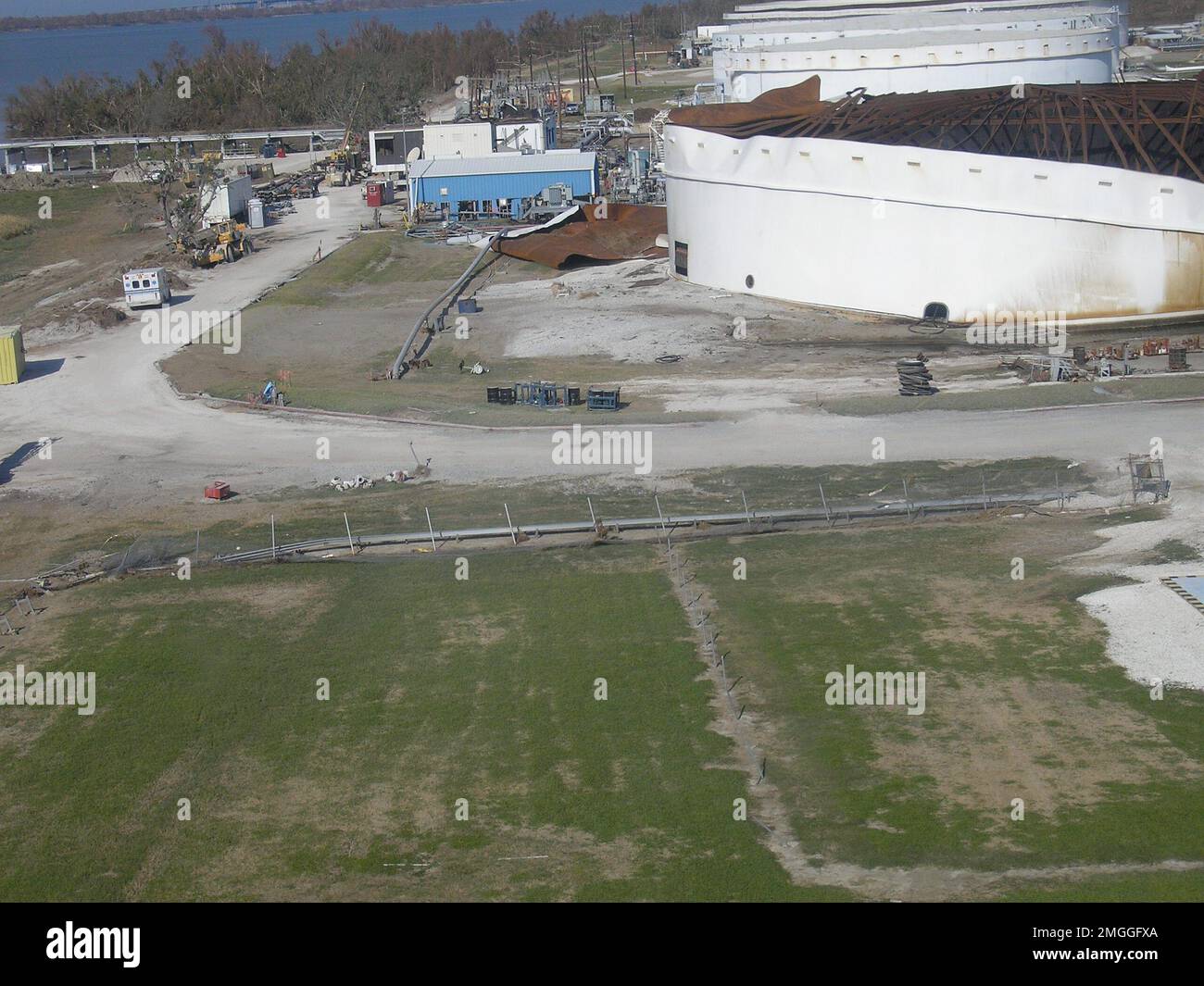 ESU St. Louis - Chevron Empire Burn - 26-HK-321-12. Pre-burn Aerial ...